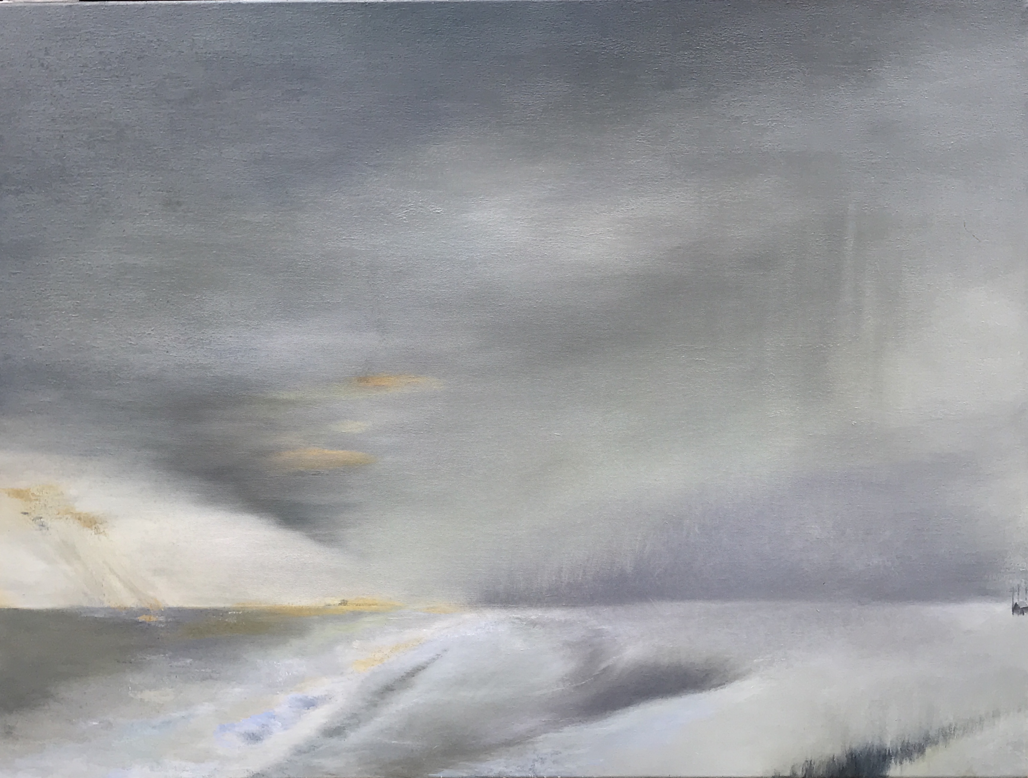 glass sculptures & oil paintings – by Nancy Langston